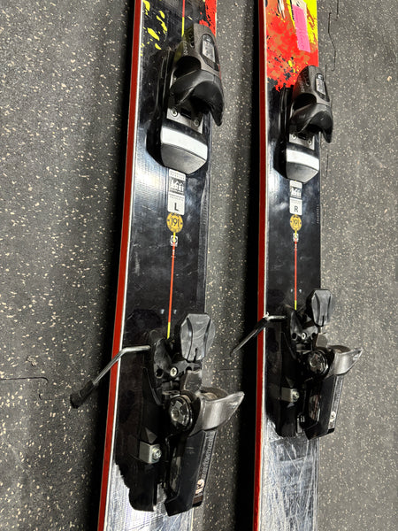 Surface Live Life 191cm Powder Skis, Older Rossignol Bindings, SEE NOT ...
