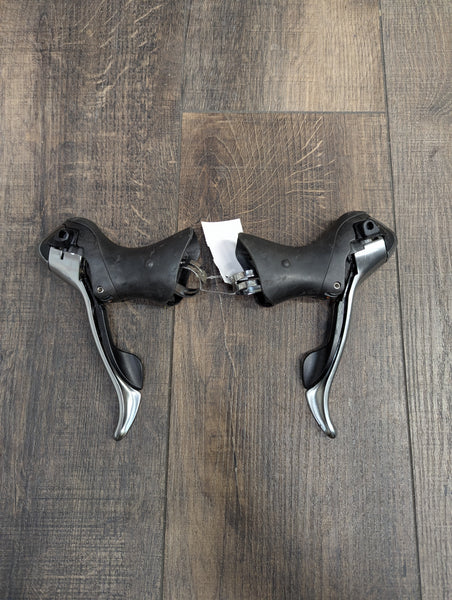 Shimano Dura-Ace ST-7800 Road Bike Shifter Brake Levers, Cable Brakes ...